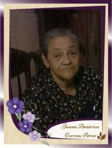 Juana América Correa Pérez – MEMORIAL JARDINES